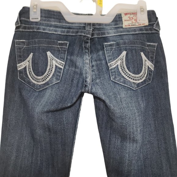 True Religion | Jeans | True Religion Womens 26 I 28white Stitch ...